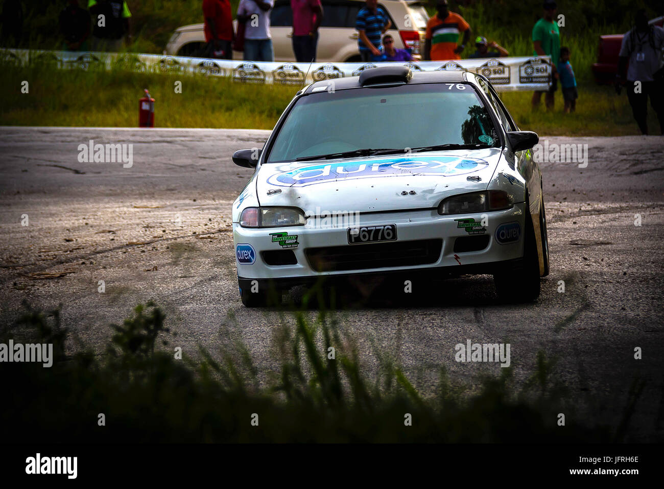 Sol Rally Barbados 2017 Day one Stock Photo - Alamy