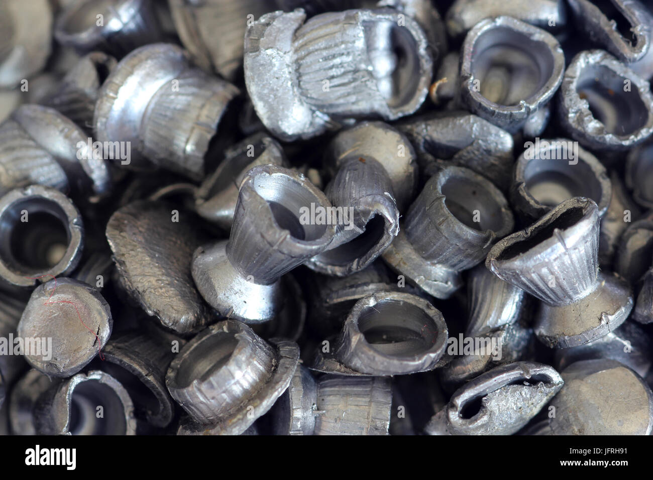 used lead air pellets Stock Photo - Alamy