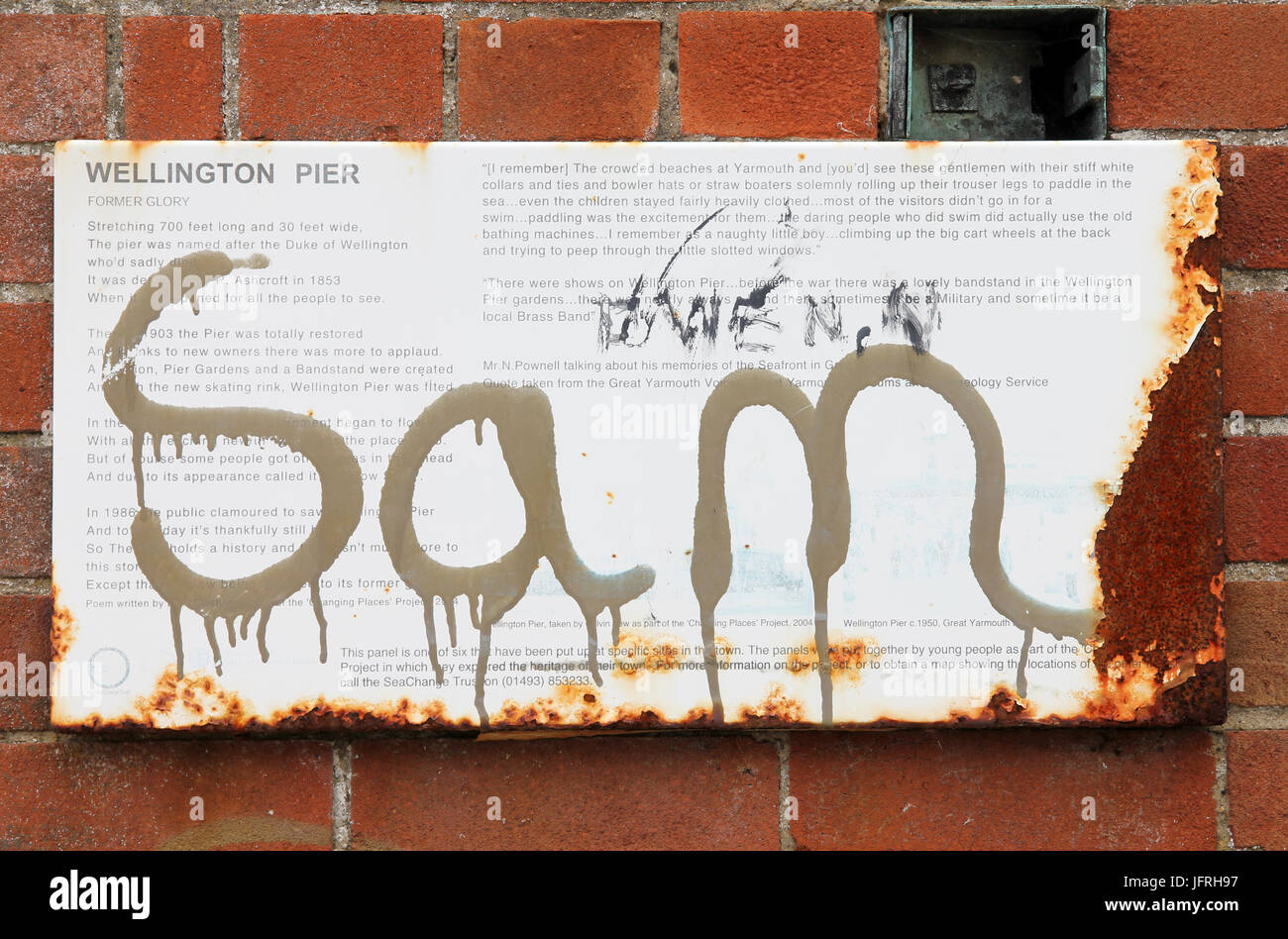 English graffiti scene hi-res stock photography and images - Alamy