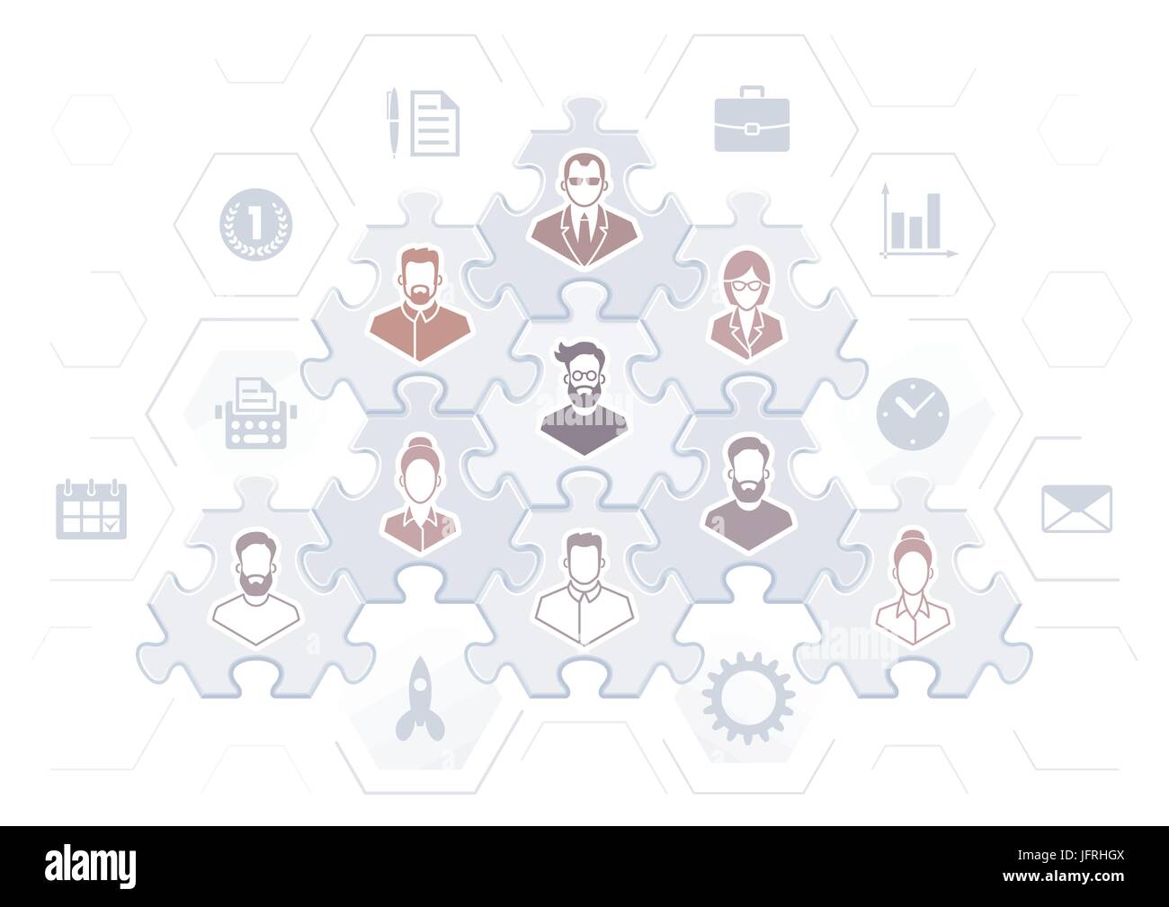 Company hierarchy hi-res stock photography and images - Alamy