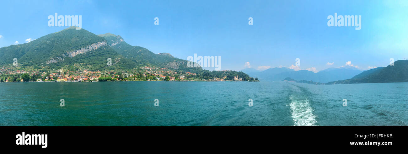 Lake Como Italy nature landscape water panorama Stock Photo - Alamy