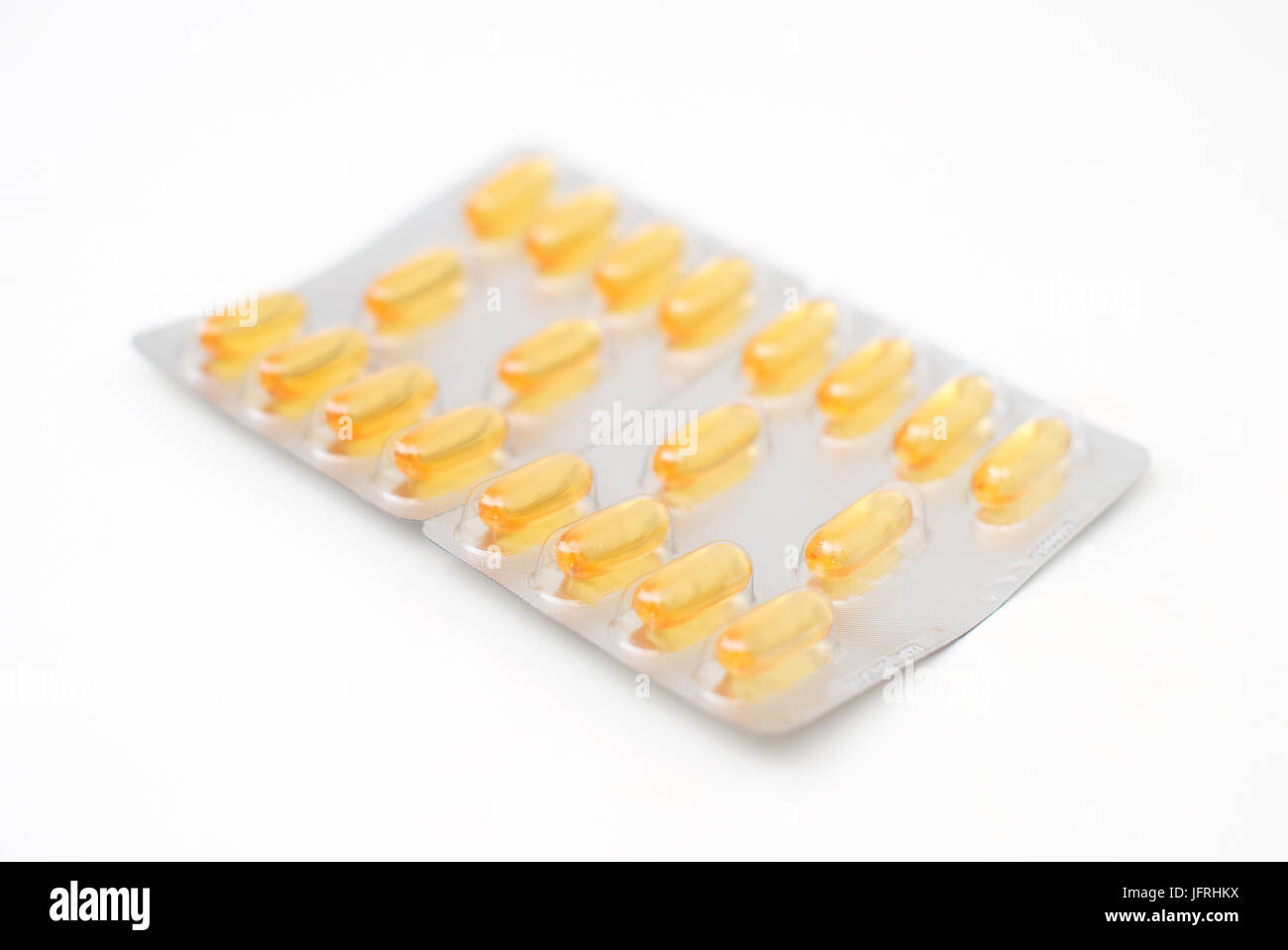 Nutritional supplement in orange capsules hi-res stock photography and ...