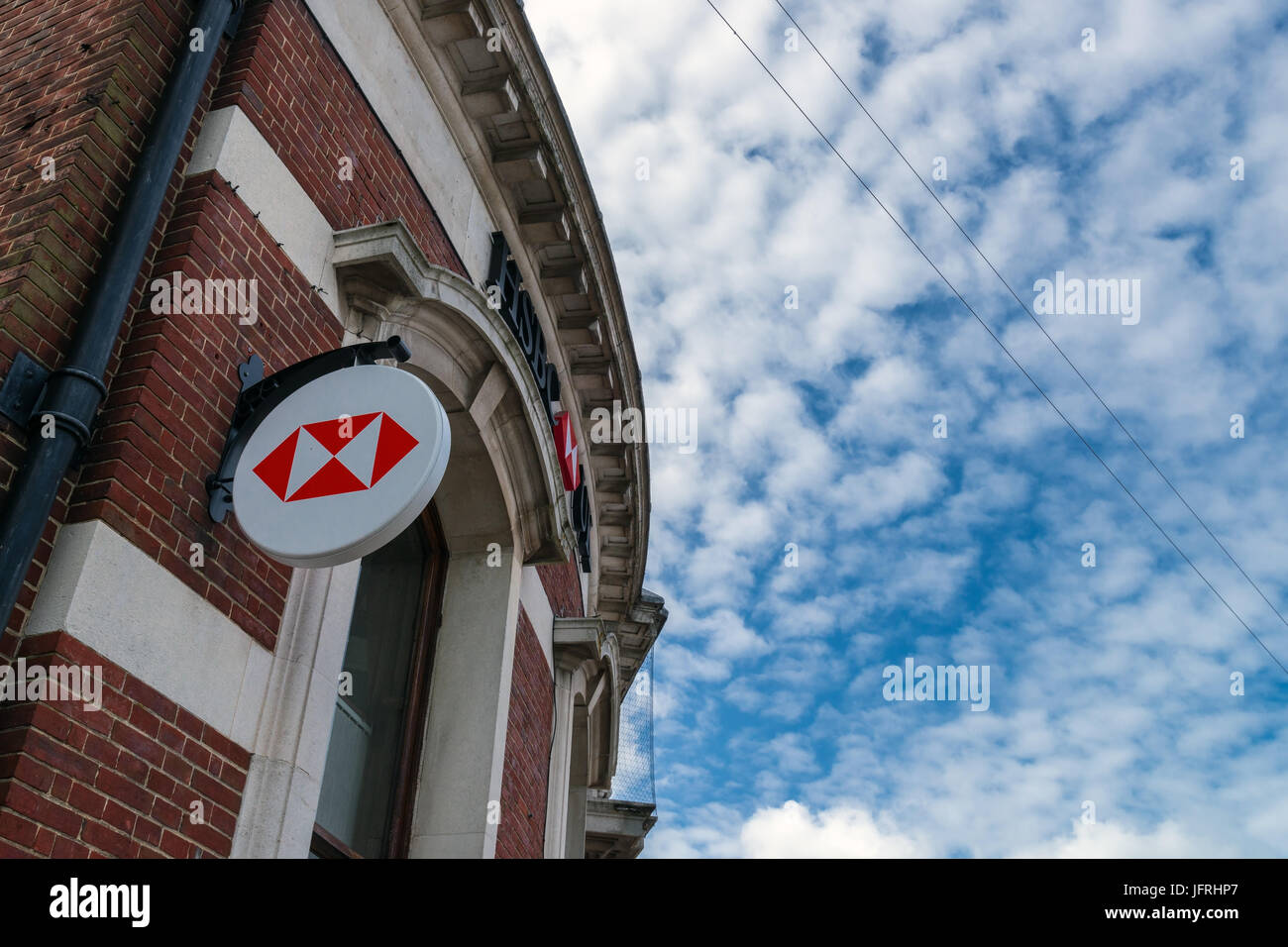 HSBC sign board Stock Photo - Alamy