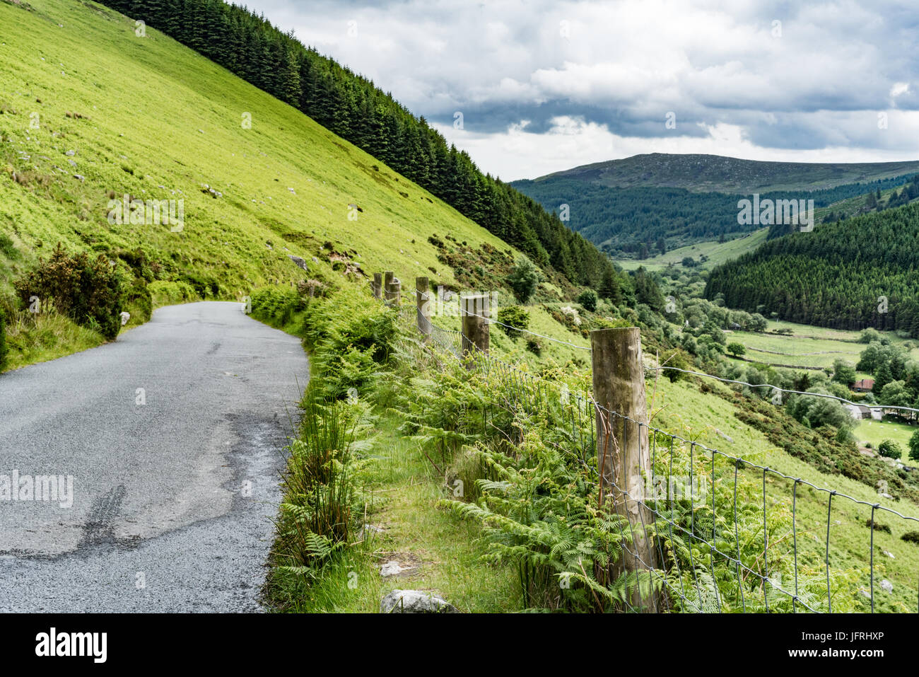 County Wicklow, Ireland view Stock Photo - Alamy