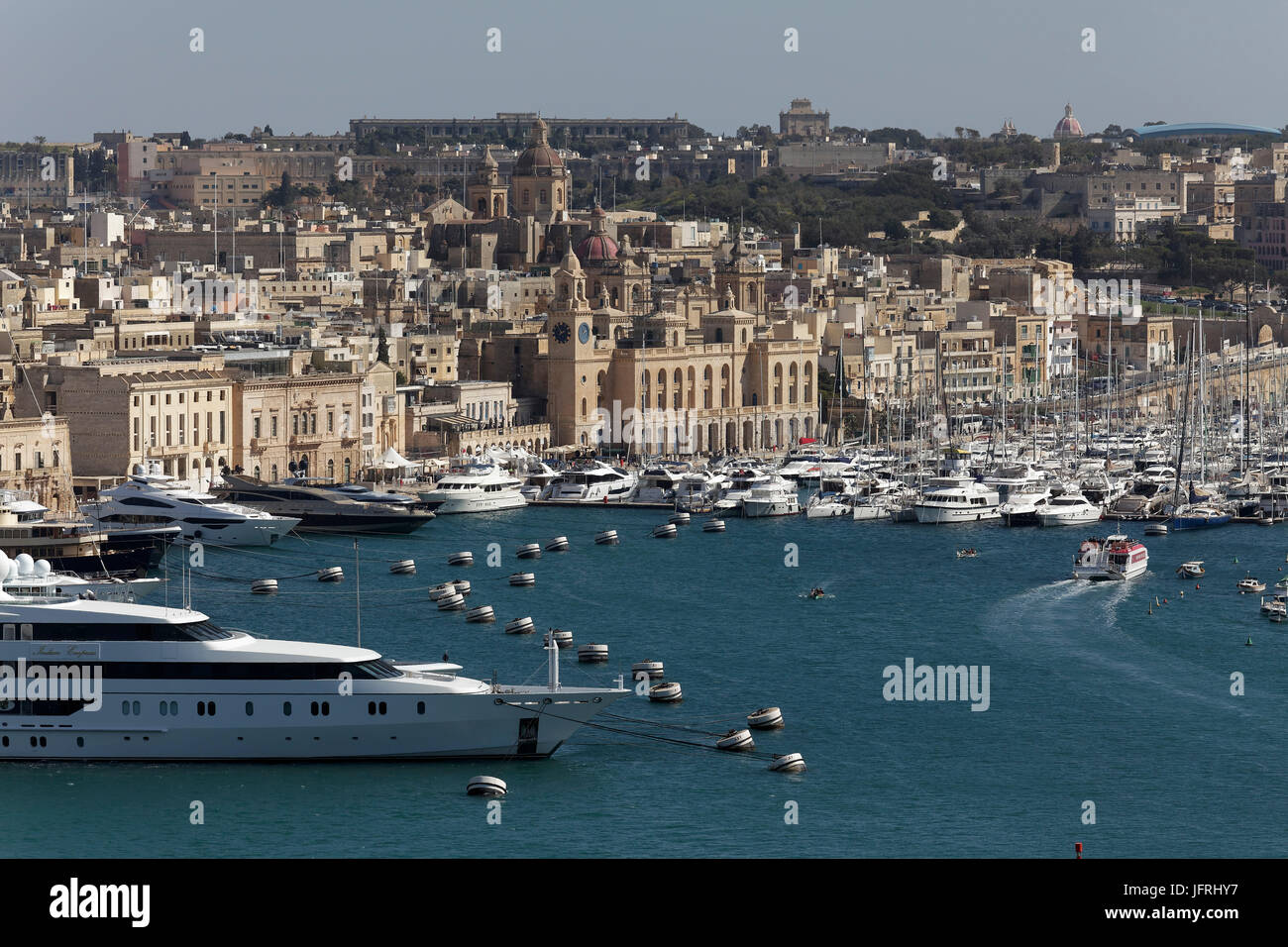 Cityscape with Marina at Dockyard Creek, Vittoriosa, Birgu, The Three ...