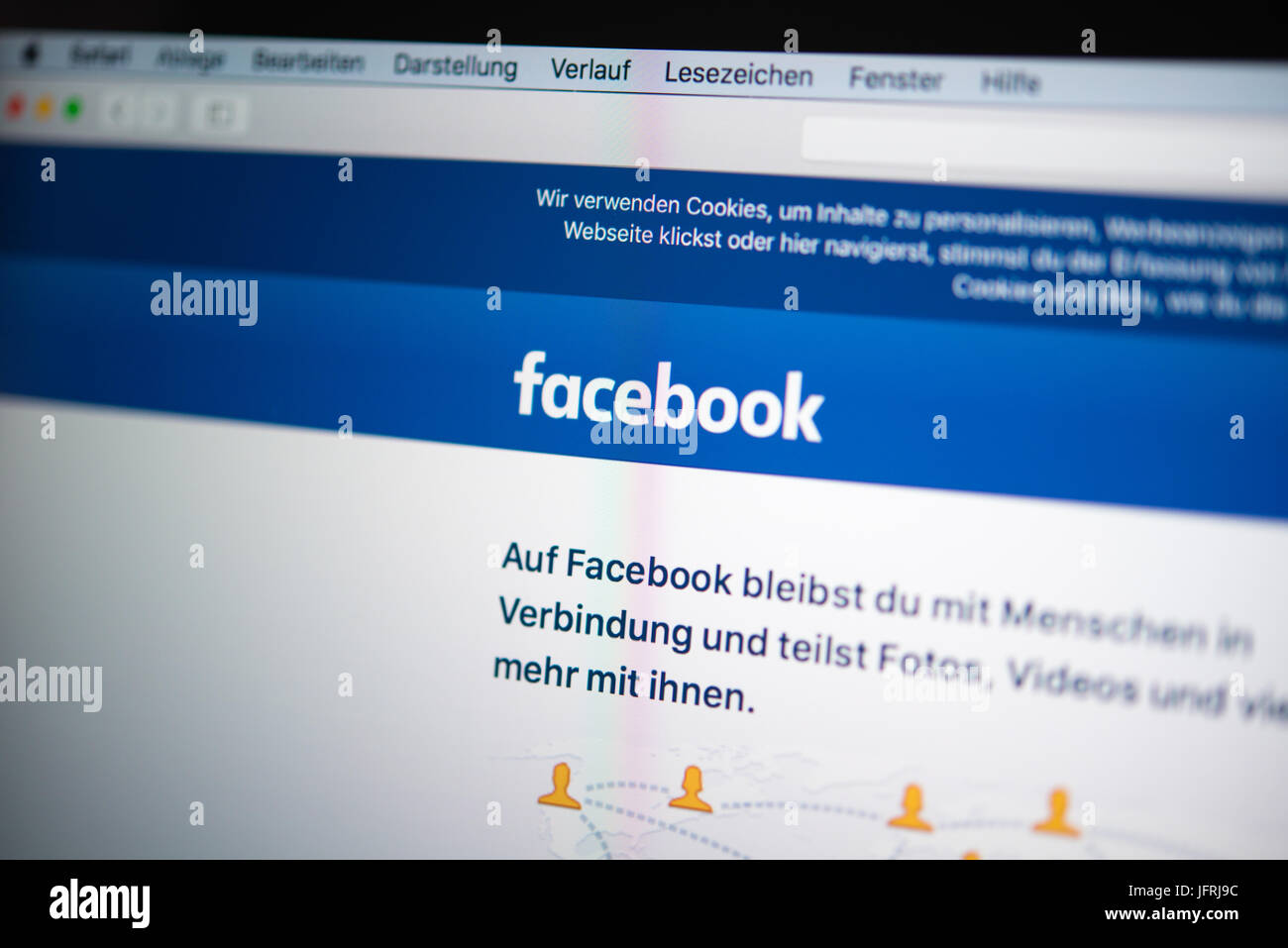 Facebook, social network, home, logo, internet, screenshot, detail ...