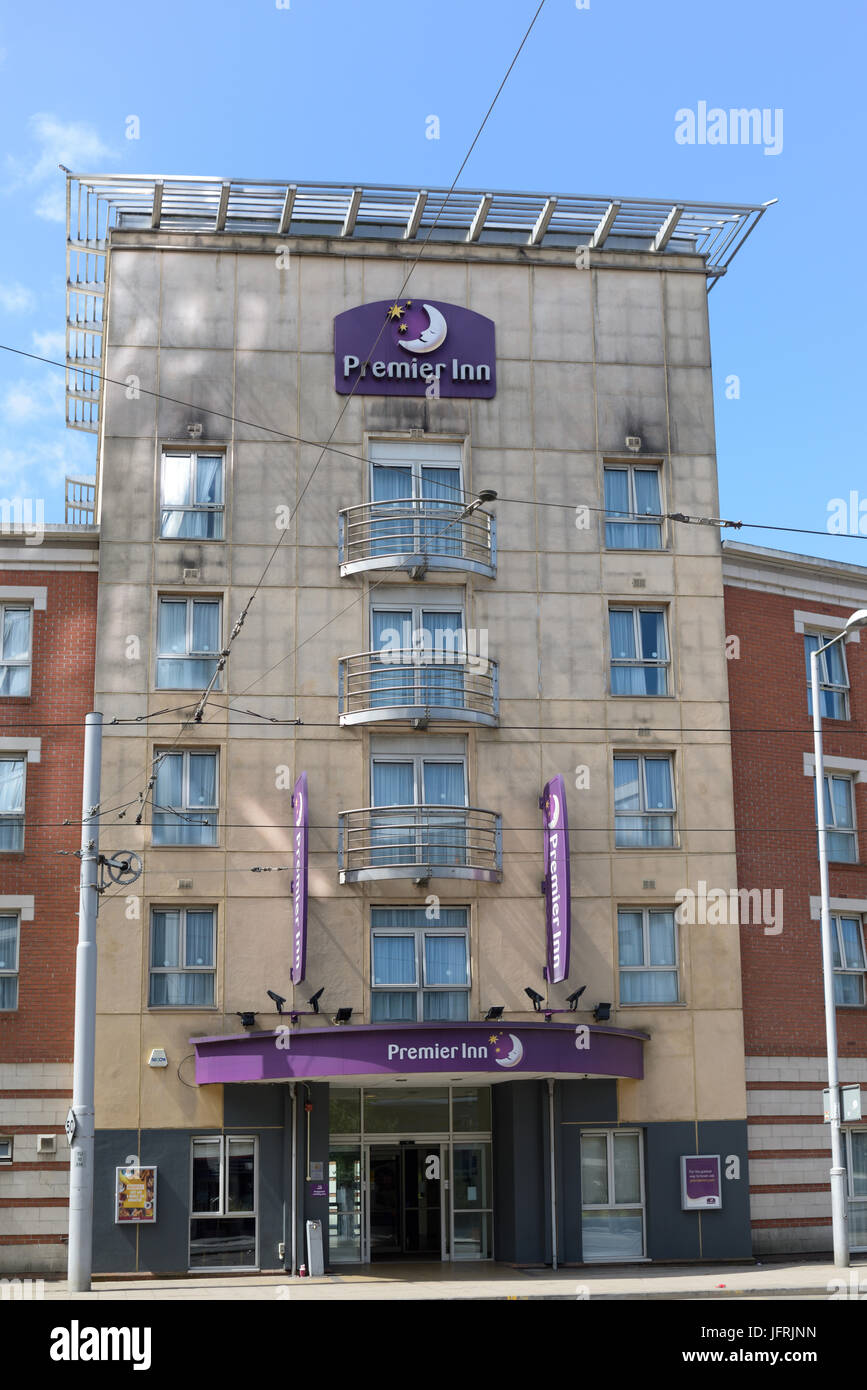 Premier Inn Nottingham, UK Stock Photo - Alamy
