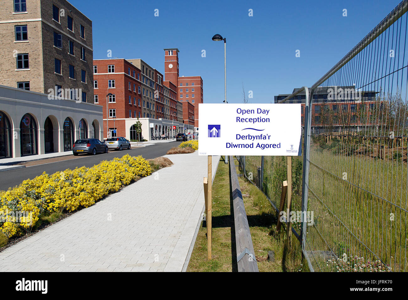 Swansea University - Bay Campus Stock Photo - Alamy