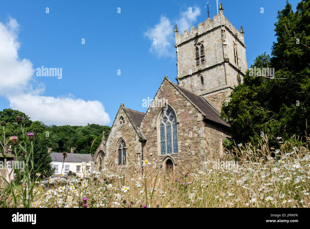 St Laurence's Church, Church Stretton, Shropshire, England, UK Stock ...