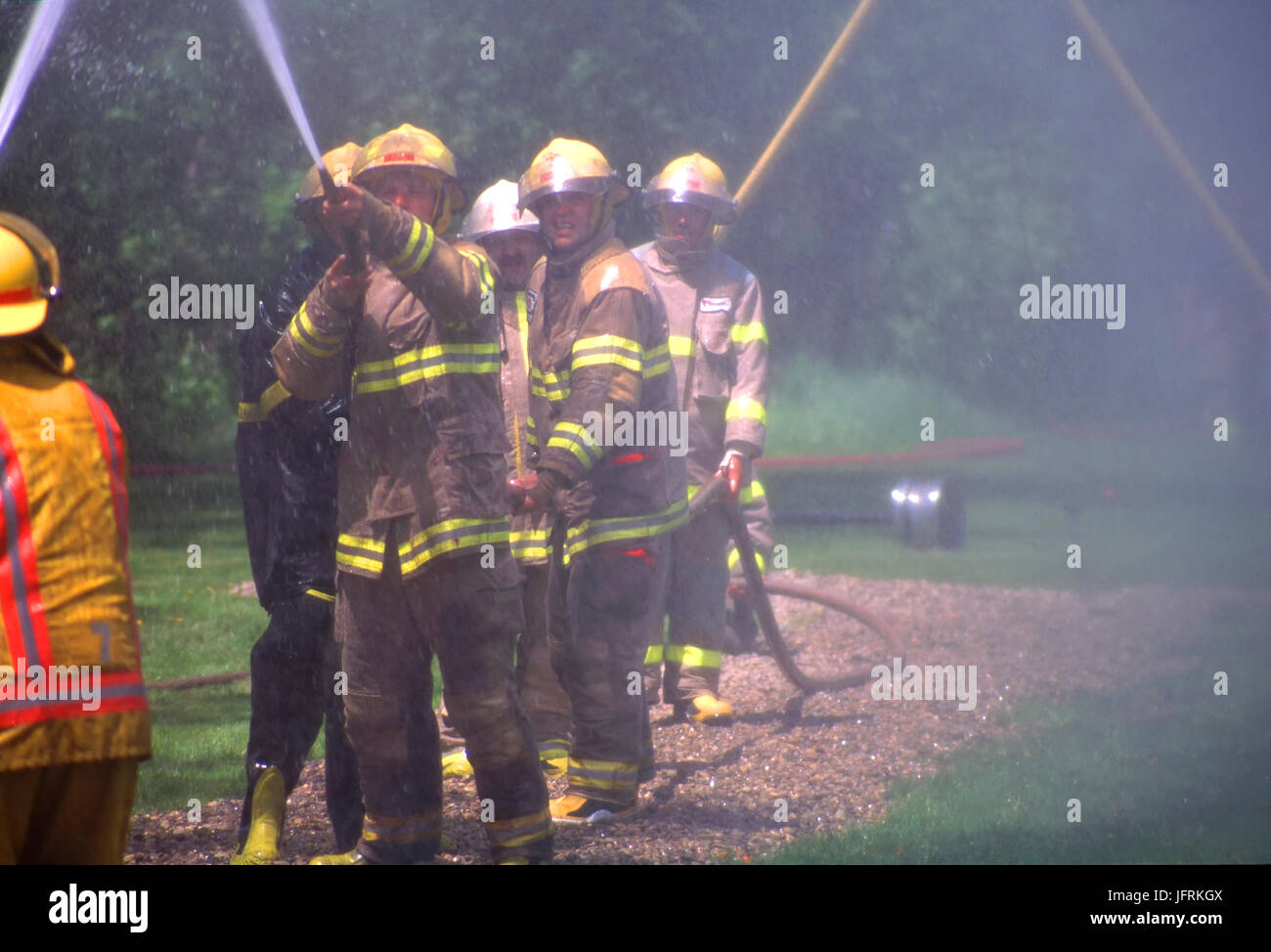 Training facility for fire fighting hi-res stock photography and images ...