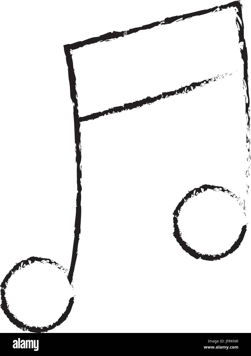 figure musical note trhythm notation icon Stock Vector Image & Art - Alamy