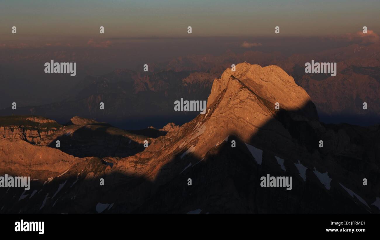 Switzerland europe appenzell santis alpstein hi-res stock photography ...