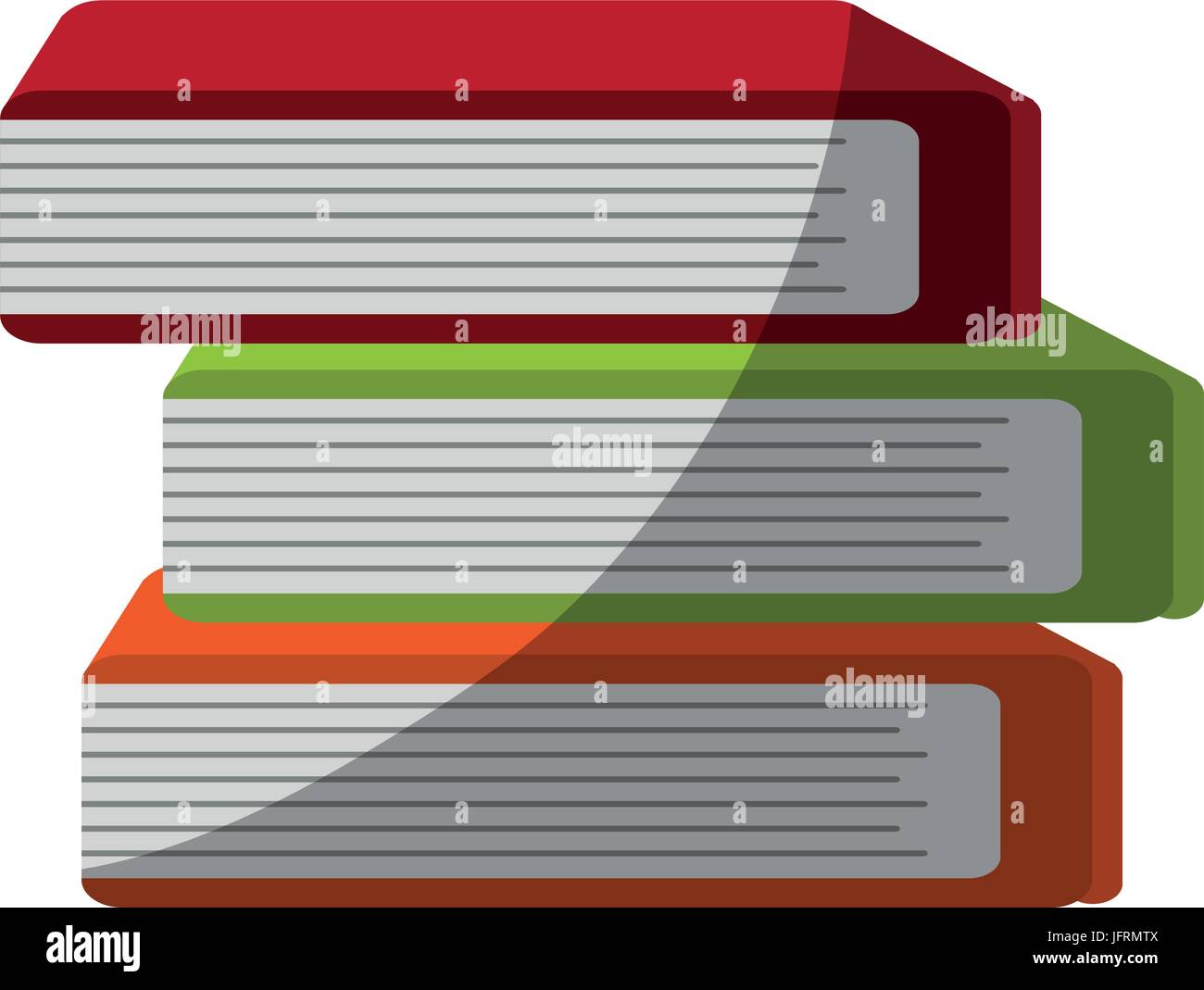 book pile icon image vector illustration design Stock Vector Image ...