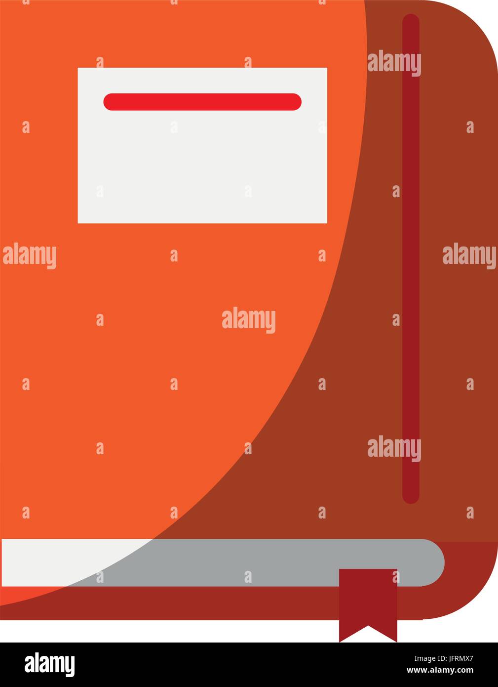 book with page marker icon image vector illustration design Stock ...