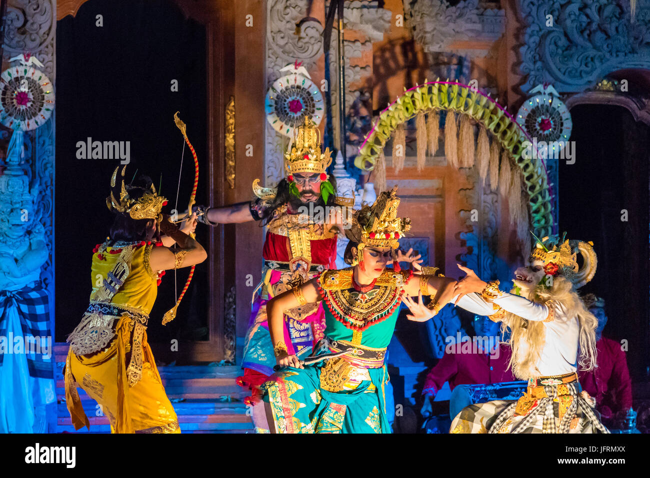 Bali, Indonesia - May 2, 2017: Traditional Bali dancers performing ...