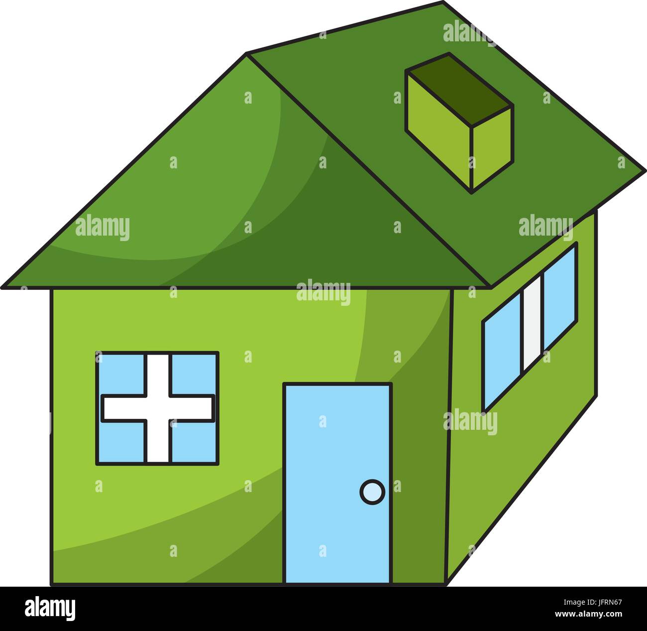 nice house with architecture design icon Stock Vector Image & Art - Alamy