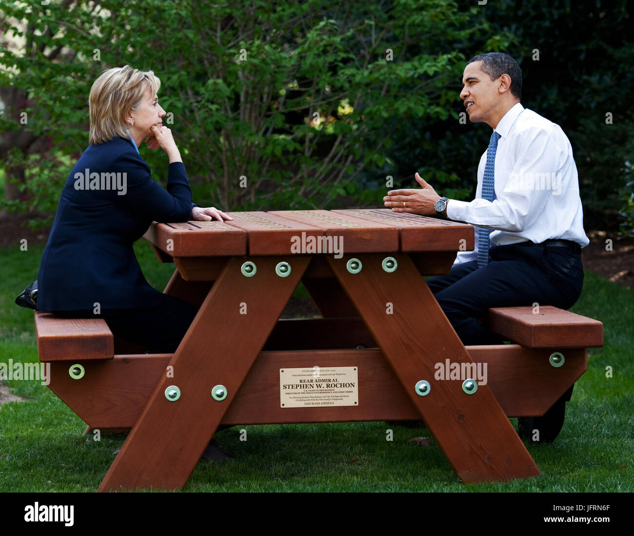 President Barack Obama and Secretary of State Hillary Rodham Clinton ...