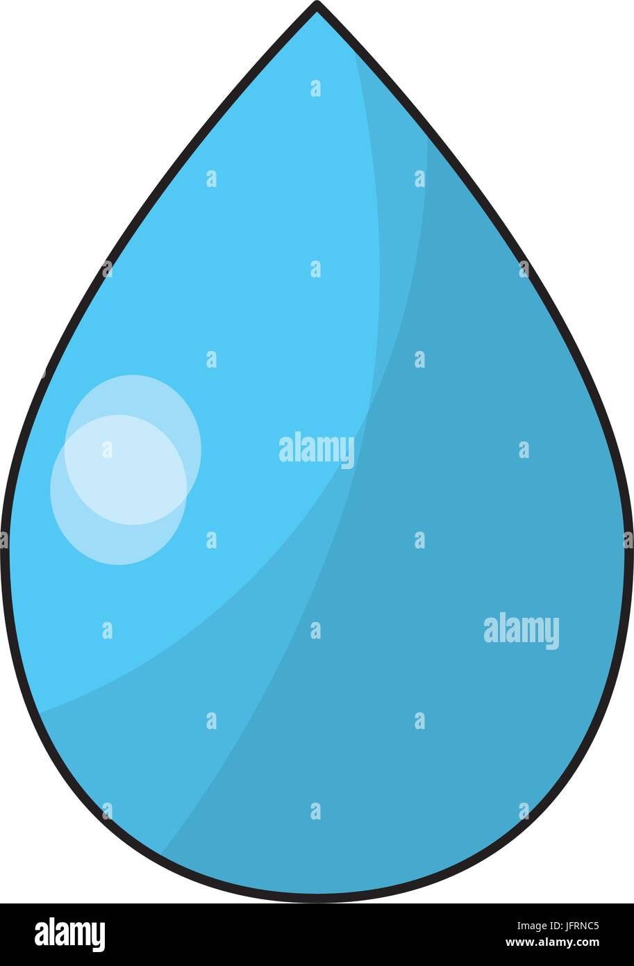 water drop symbol to environment care Stock Vector Image & Art - Alamy