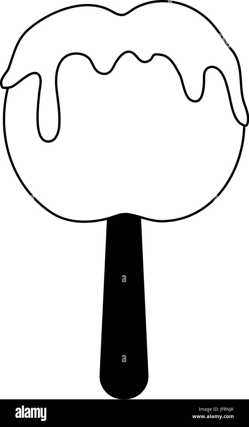 Apple sweets Black and White Stock Photos & Images - Alamy