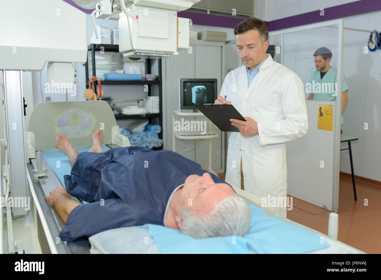 the patient under observation Stock Photo - Alamy