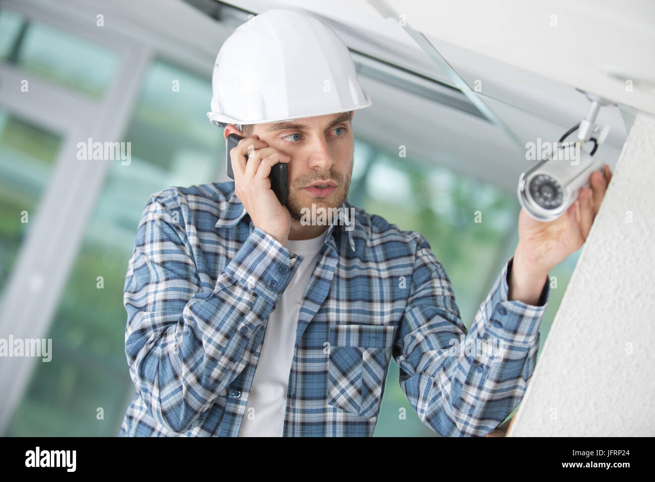 the CCTV defect Stock Photo - Alamy