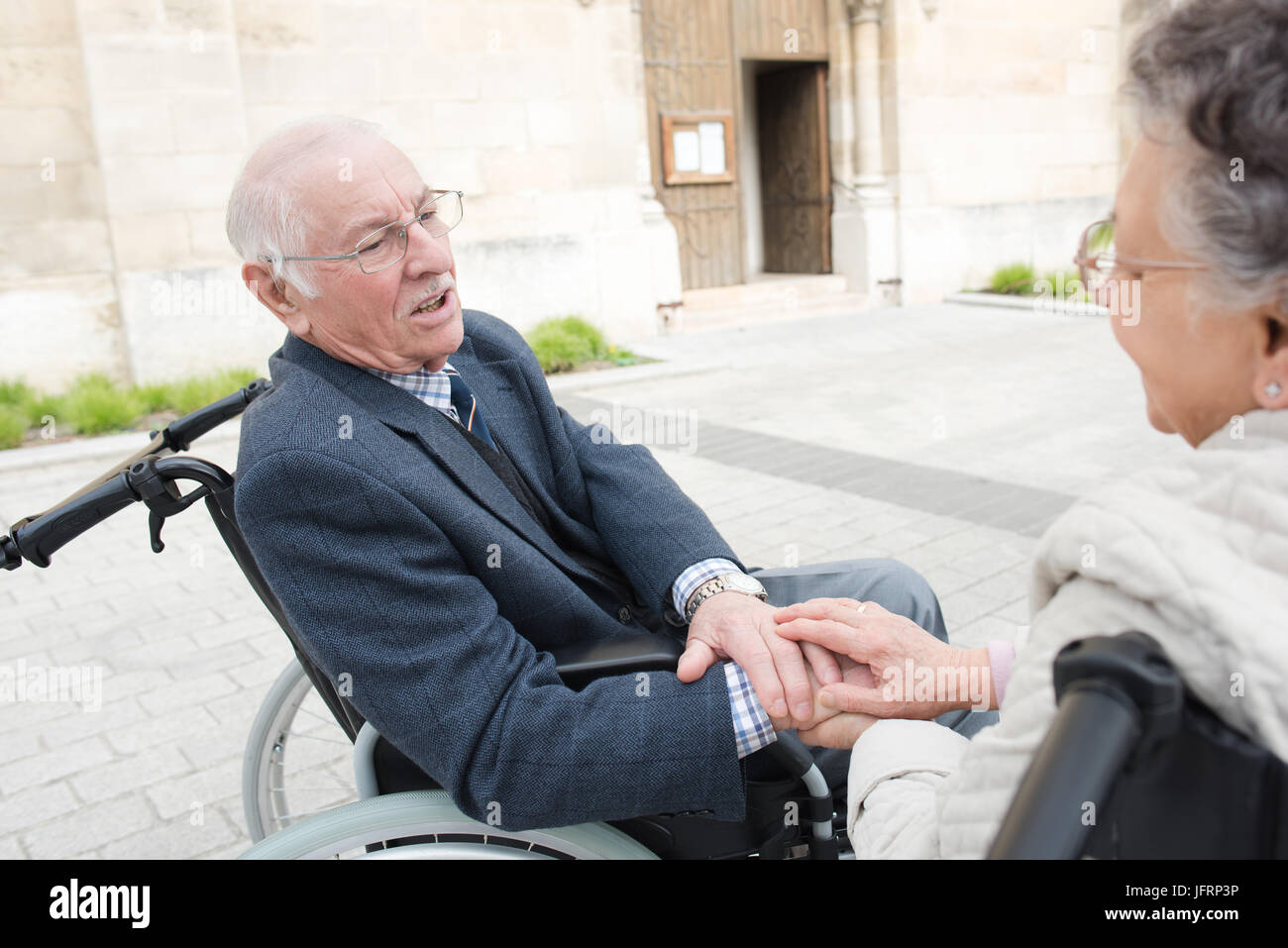 visiting a friend Stock Photo - Alamy