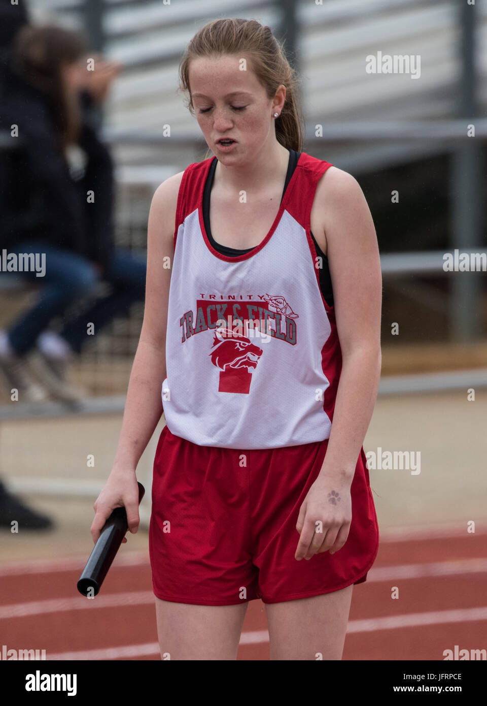 Track and field action at the Hornet Invite in Redding, California ...