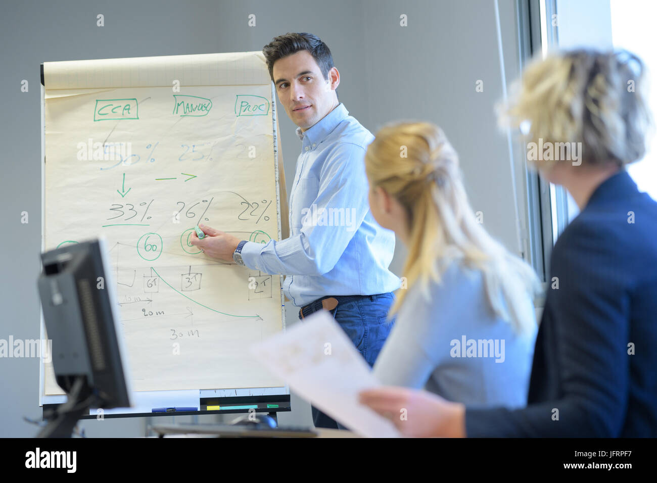 Using a marker hi-res stock photography and images - Alamy