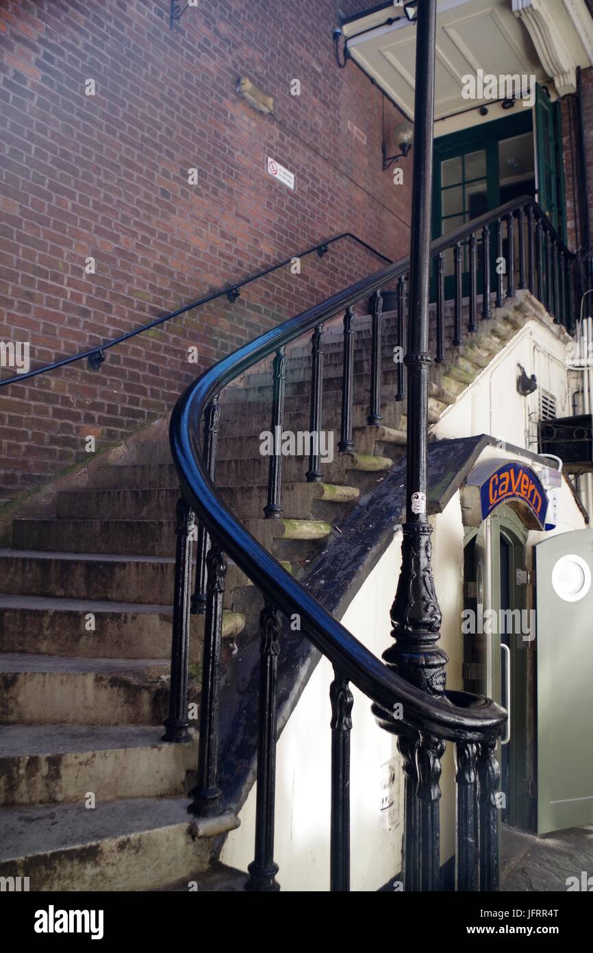 Outside Staircase Behind Gandy Street by The Cavern Live Music Venue ...