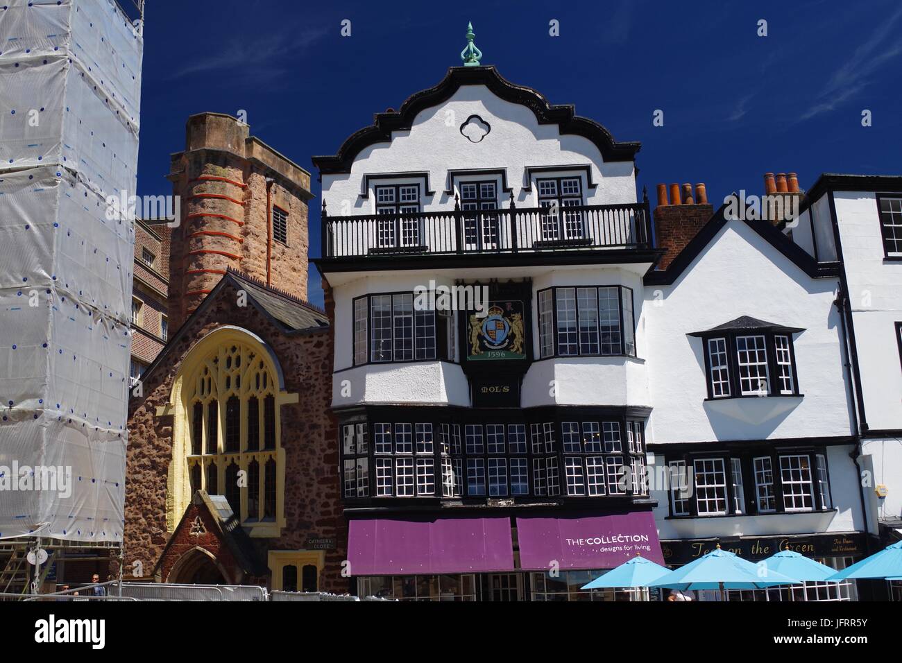 Mol's Coffee House, Ecclesiastical Building. Exeter Cathedral Close ...