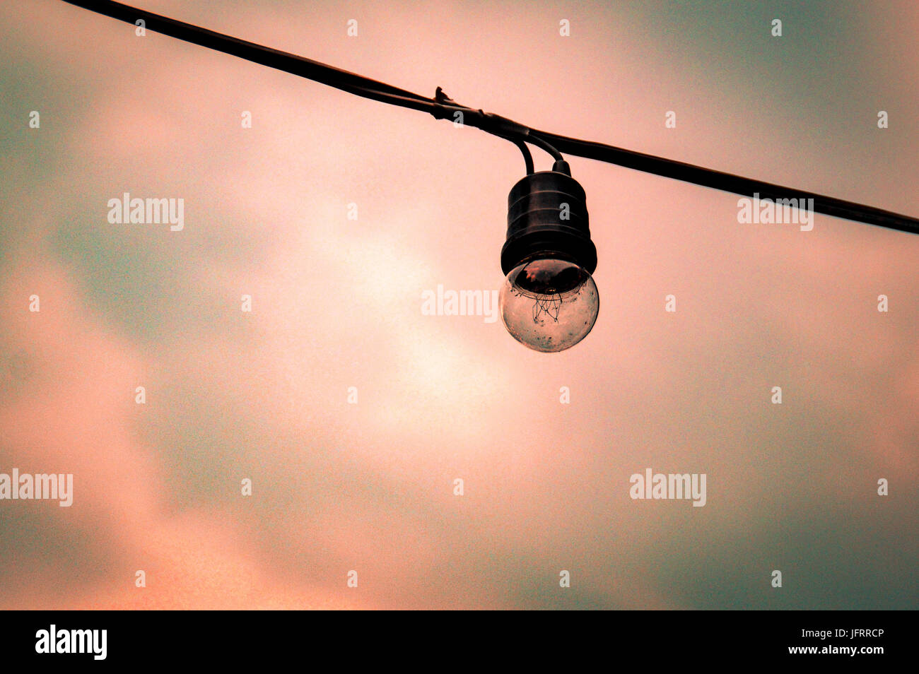 Teal colored sky Stock Photo - Alamy