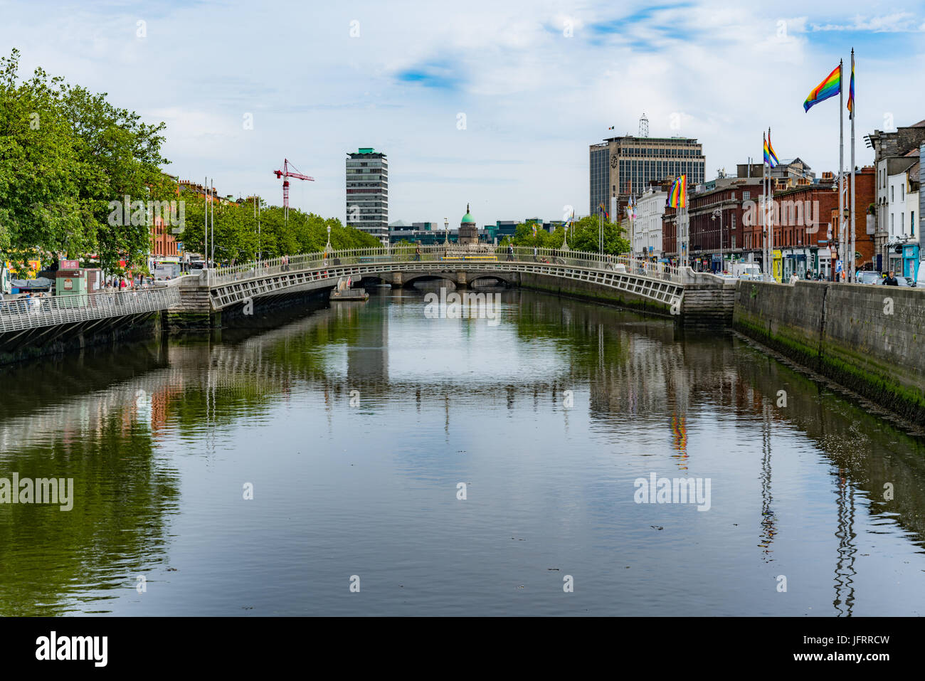 Wide pedestrian walkway hi-res stock photography and images - Alamy
