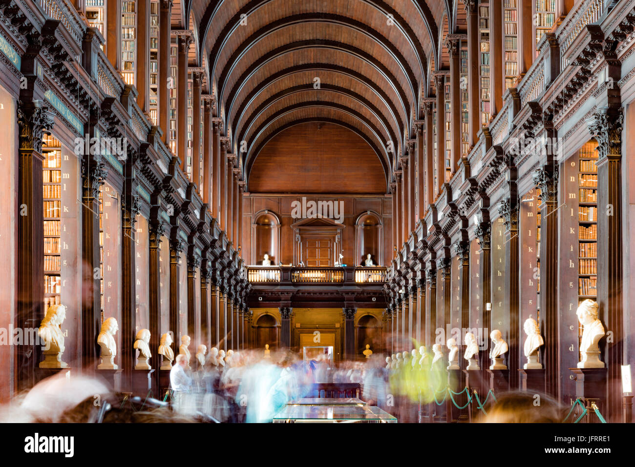 Library in Trinity College, Dublin Stock Photo - Alamy