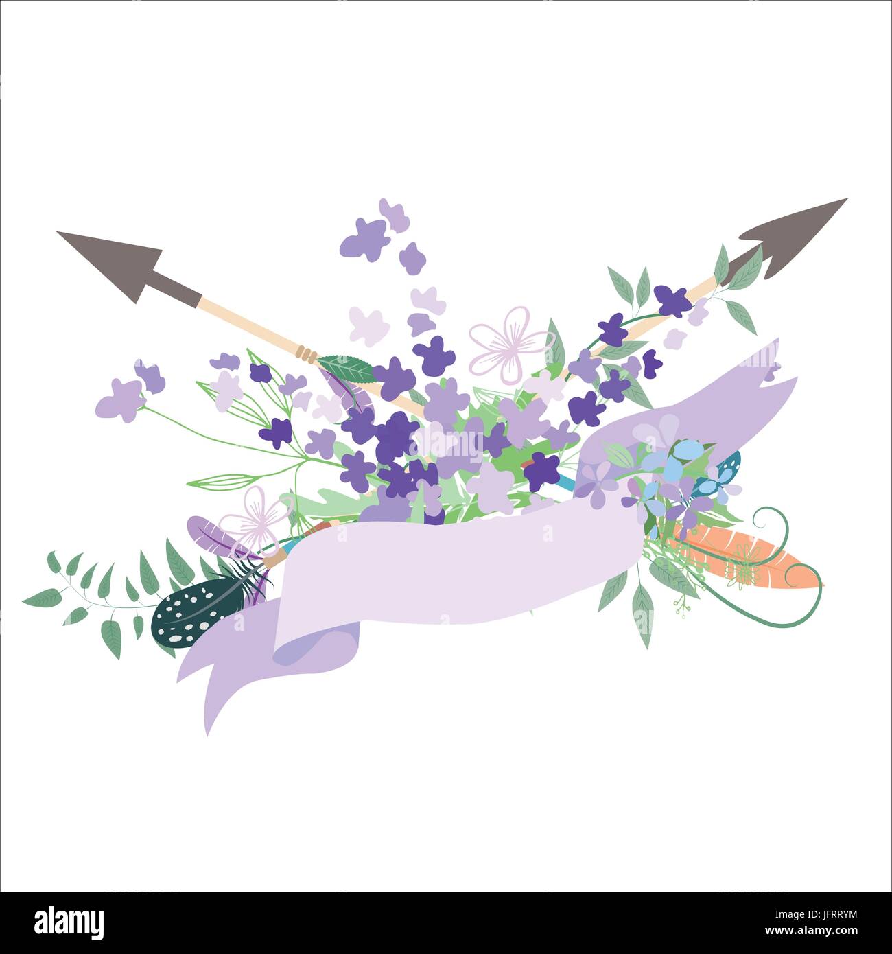 Soft vintage floral Stock Vector Images - Alamy