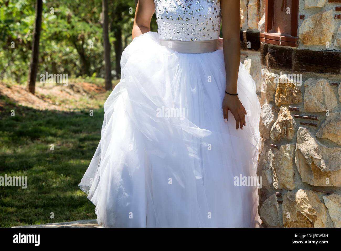 Wedding Beautiful bride Stock Photo - Alamy