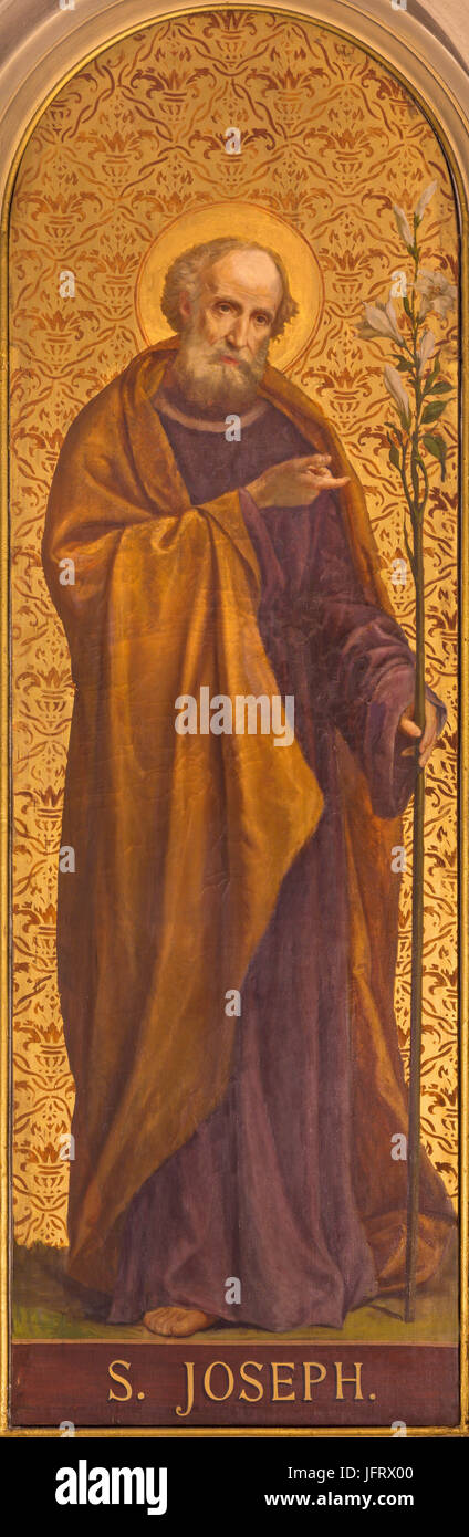 Saint joseph painting hi-res stock photography and images - Alamy