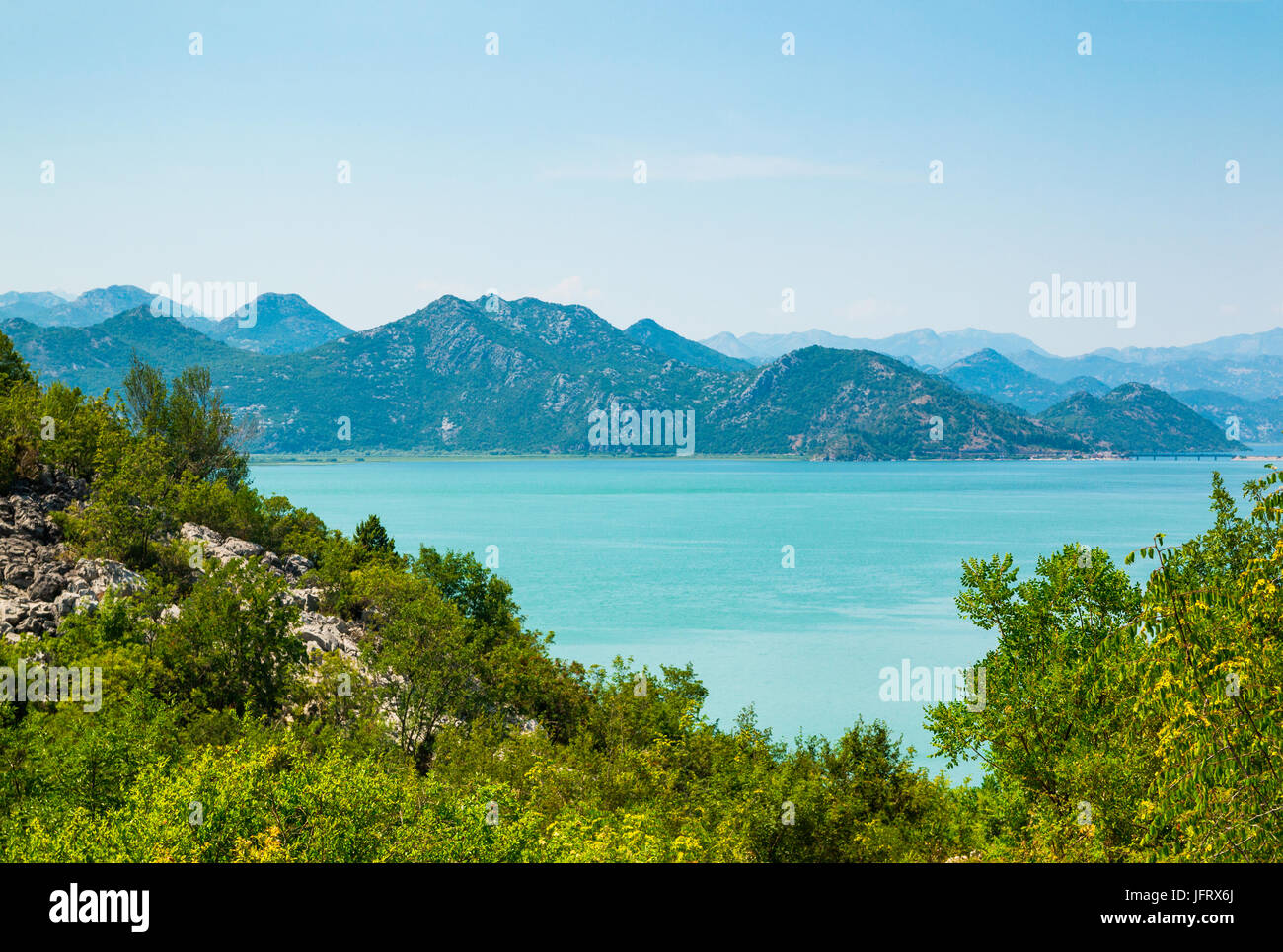 Panoramic view of Skadar lake in a national park in Montenegro Stock Photo - Alamy