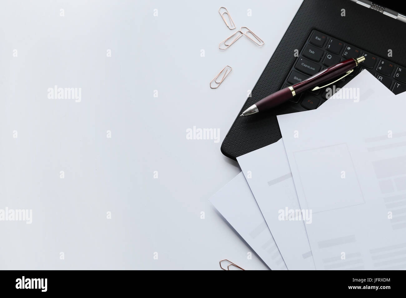 Workspace. Workplace and office table Stock Photo - Alamy