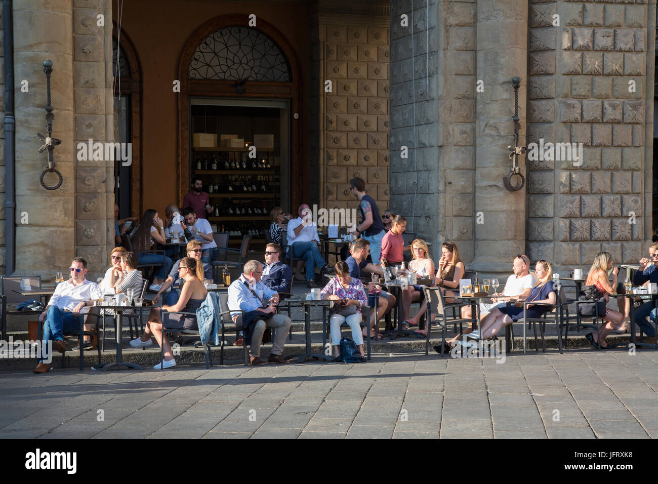 People sitting in cafe hi-res stock photography and images - Alamy