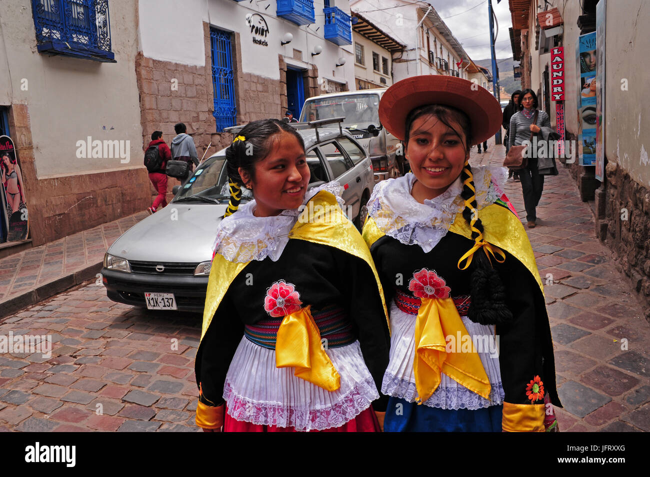 Out and about in the old capital of the powerful Inca empire and the ...