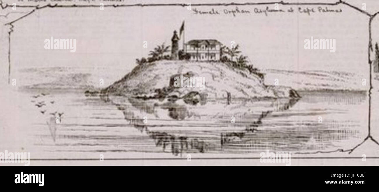 28187629 Female orphan asylum Cape Palmas Stock Photo - Alamy