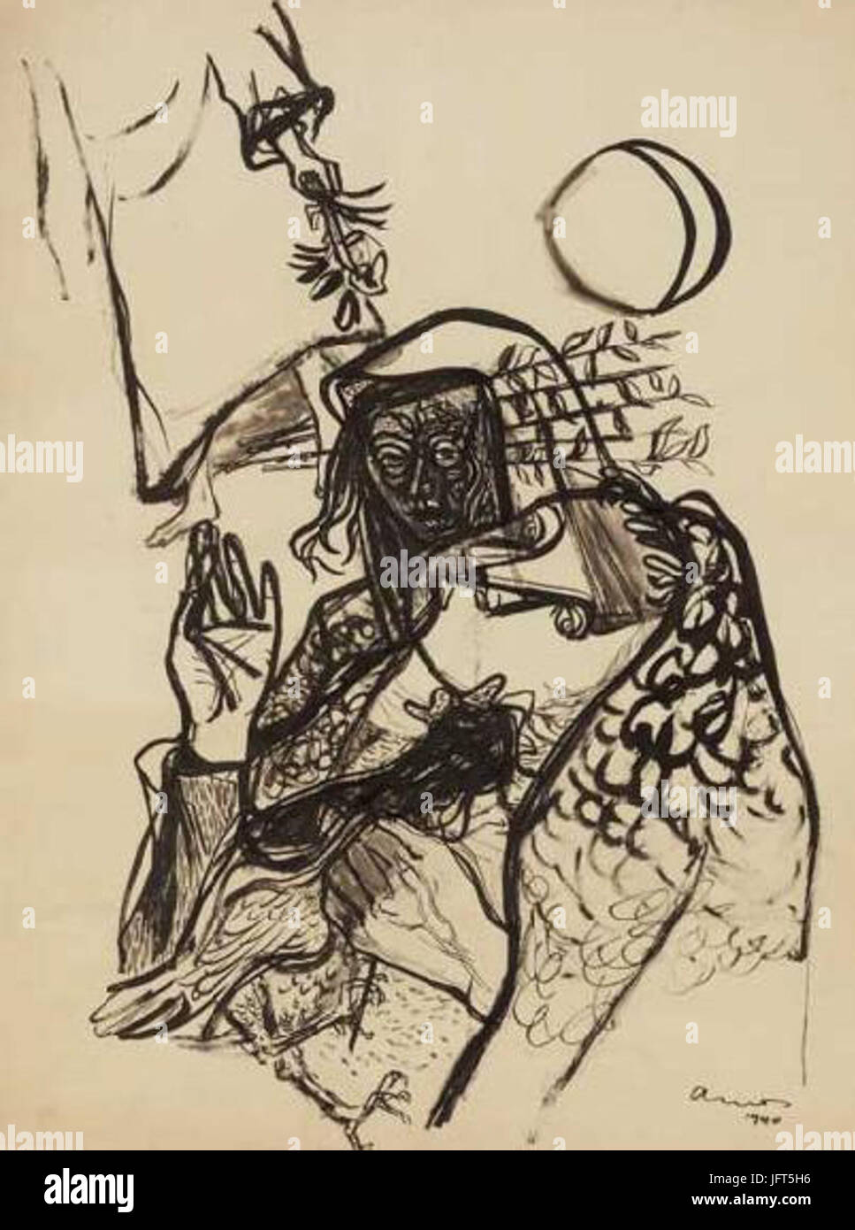 Ámos - The sign Stock Photo - Alamy