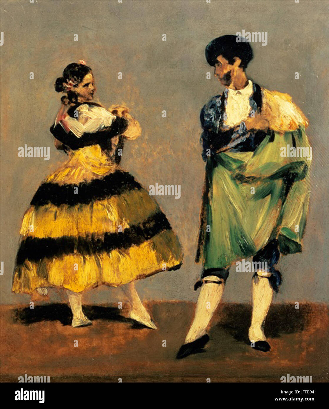 Édouard Manet - Ballet Espagnol Stock Photo - Alamy
