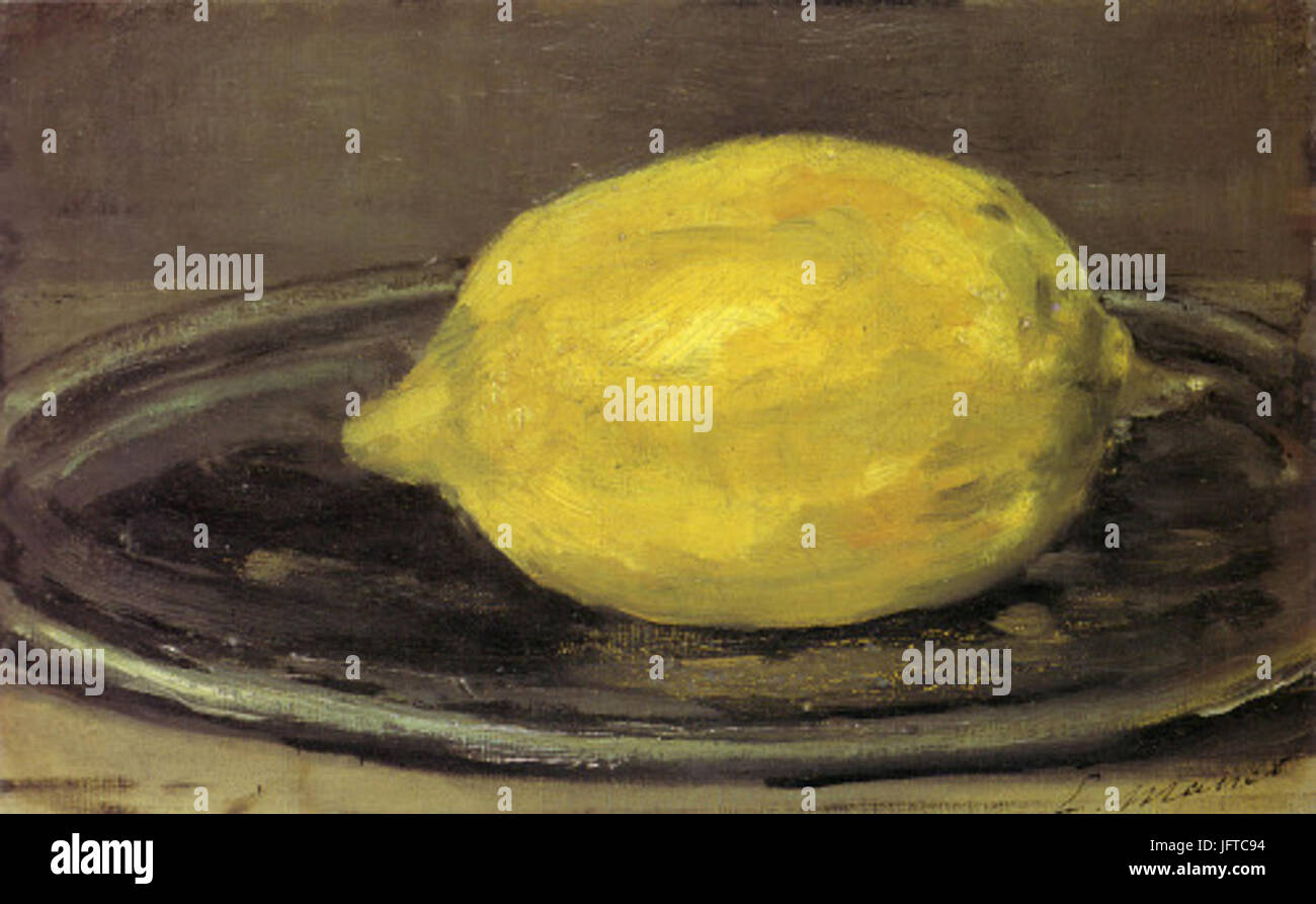 Édouard Manet - Le citron Stock Photo - Alamy