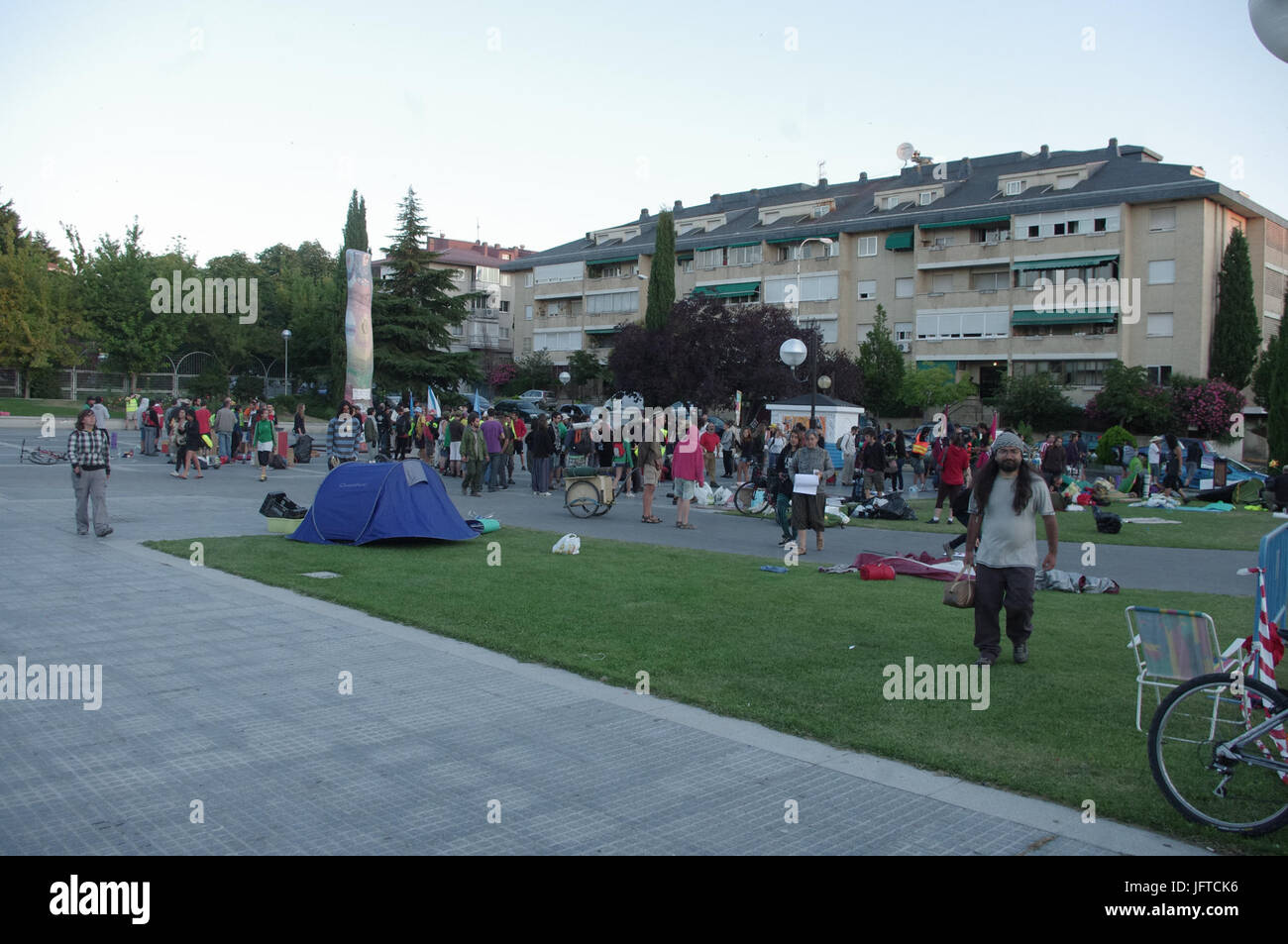 005 15M en Torrejón Stock Photo - Alamy