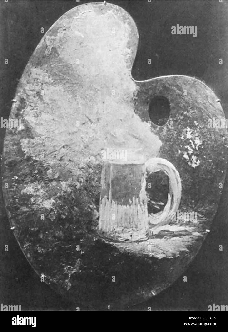 Édouard Manet - Palette au bock (RW 187 Stock Photo - Alamy