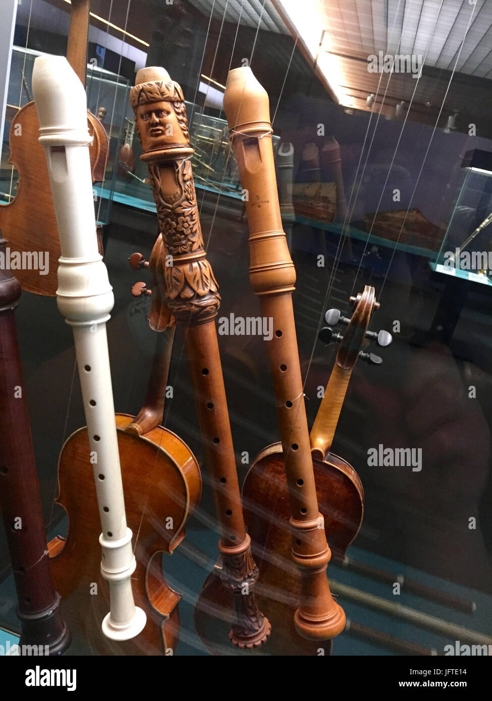 18th century recorders from Nürnberg Stock Photo - Alamy