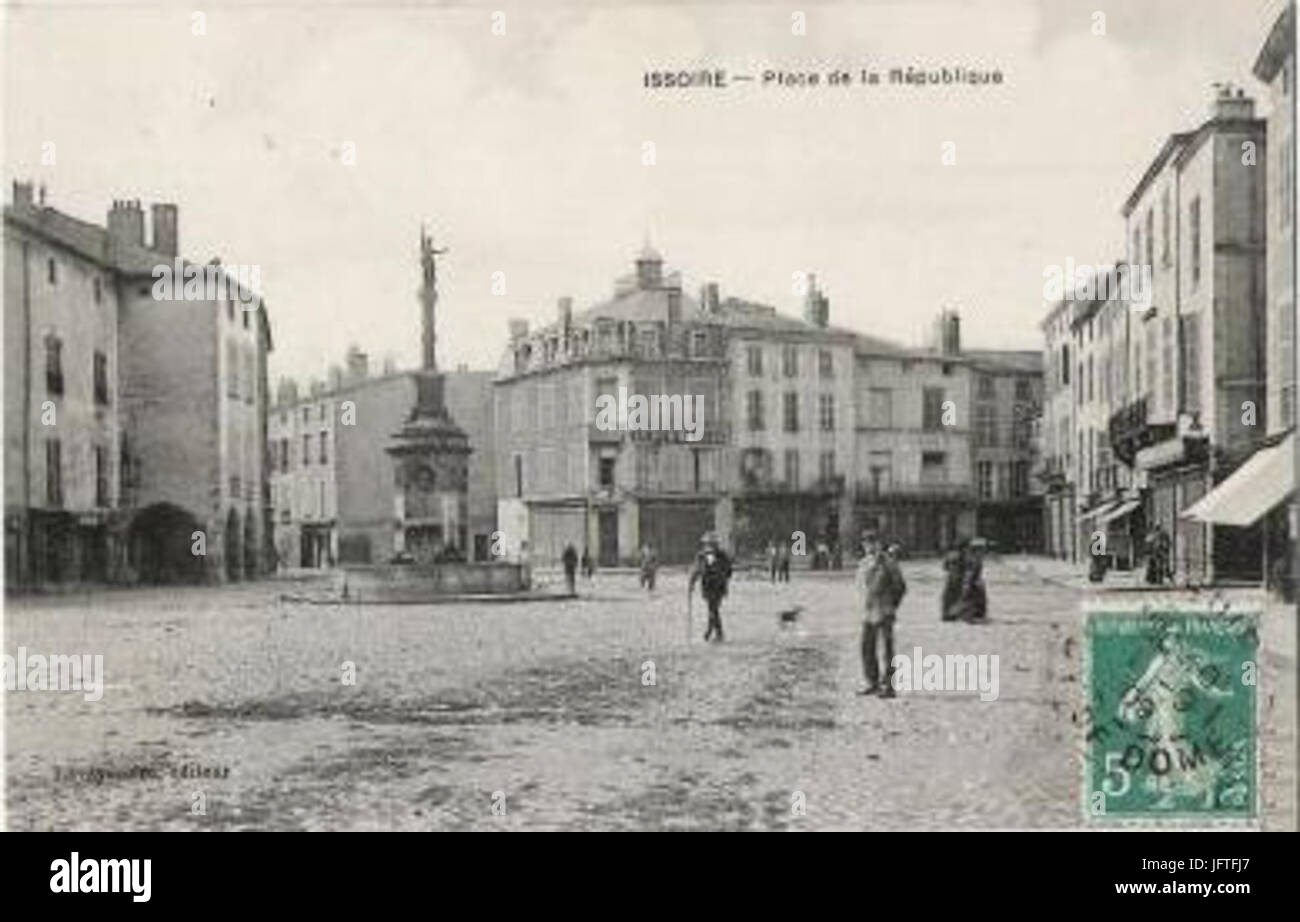 Issoire map hi-res stock photography and images - Alamy