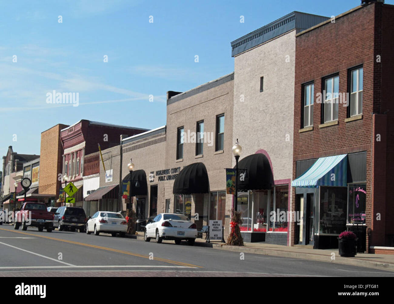 100 block of South Main Street Greenville Kentucky Stock Photo - Alamy