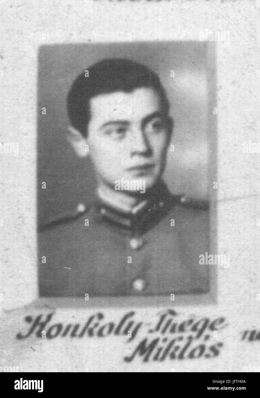 170. Konkoly Thege Miklós - Ludovika Akadémia Stock Photo - Alamy